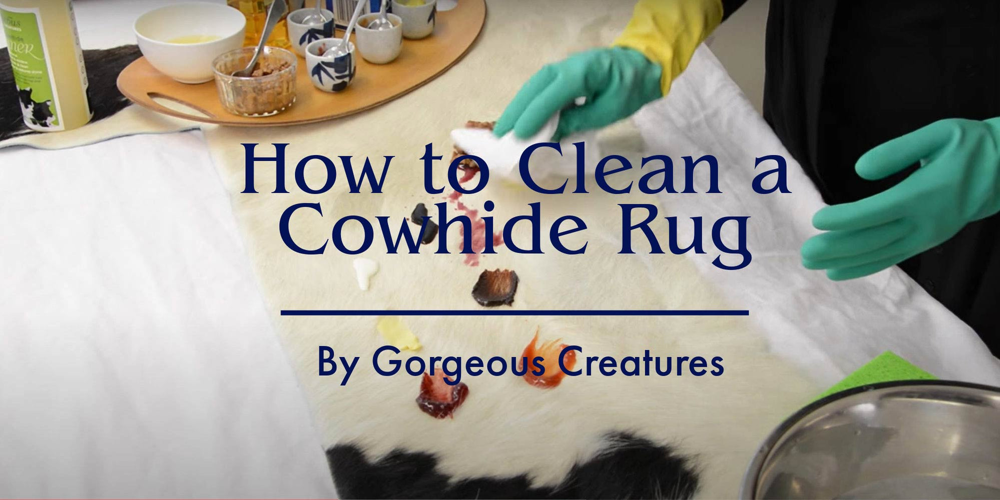 How to Clean a Cowhide Rug - Can You Wash a Cowhide? — Gorgeous Creatures
