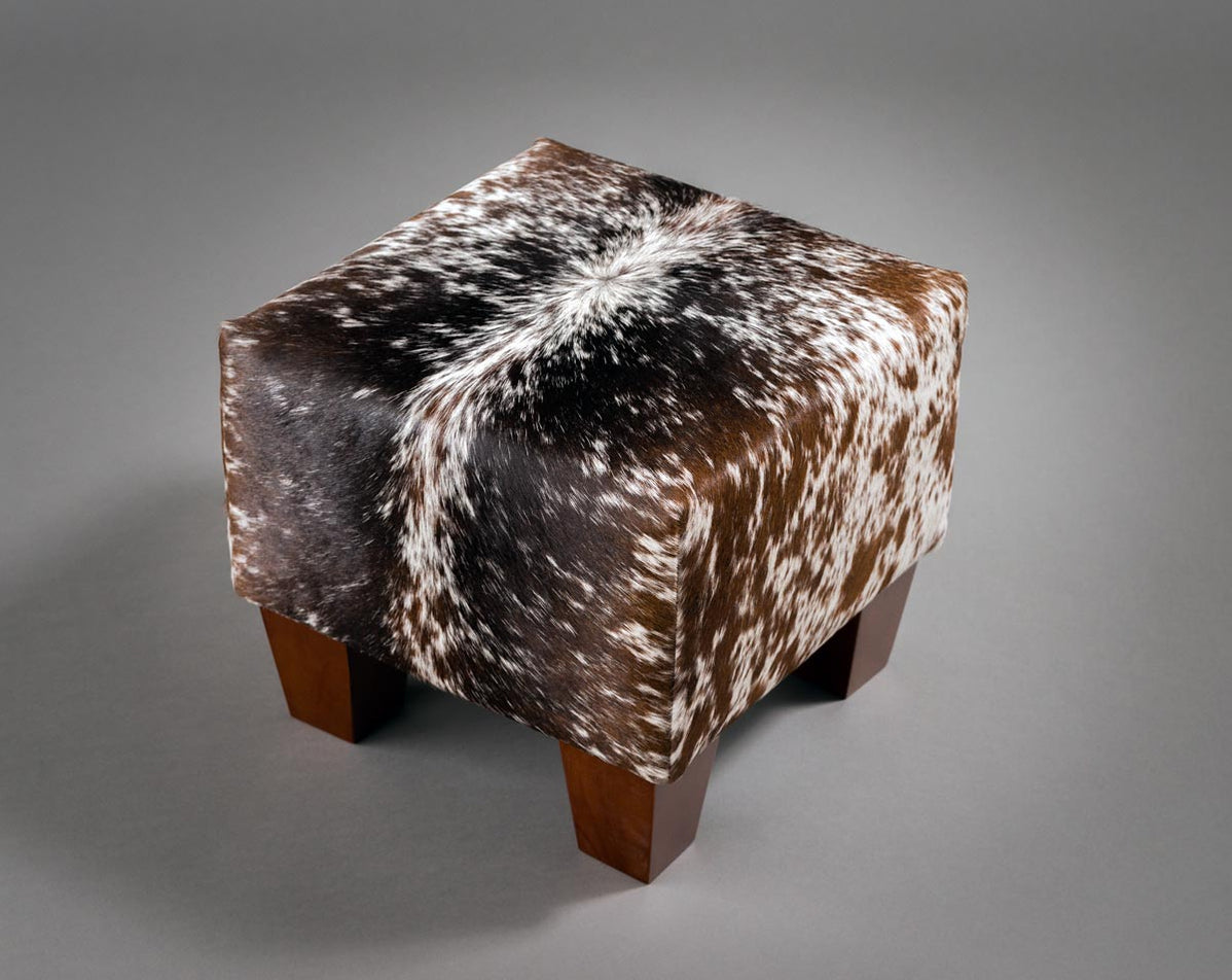 Square Cowhide Coffee Table Ottomans NZ — Gorgeous Creatures