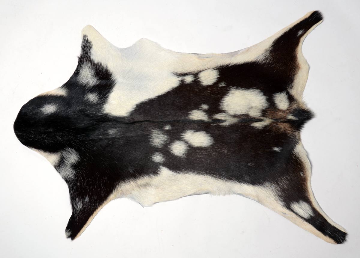 023 Goat Skin Rugs | Black & White Goat Rug | Goat Skin Australia ...