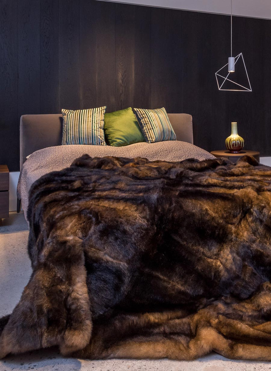 Possum Fur Bed Blankets | NZ Made Fur — Gorgeous Creatures