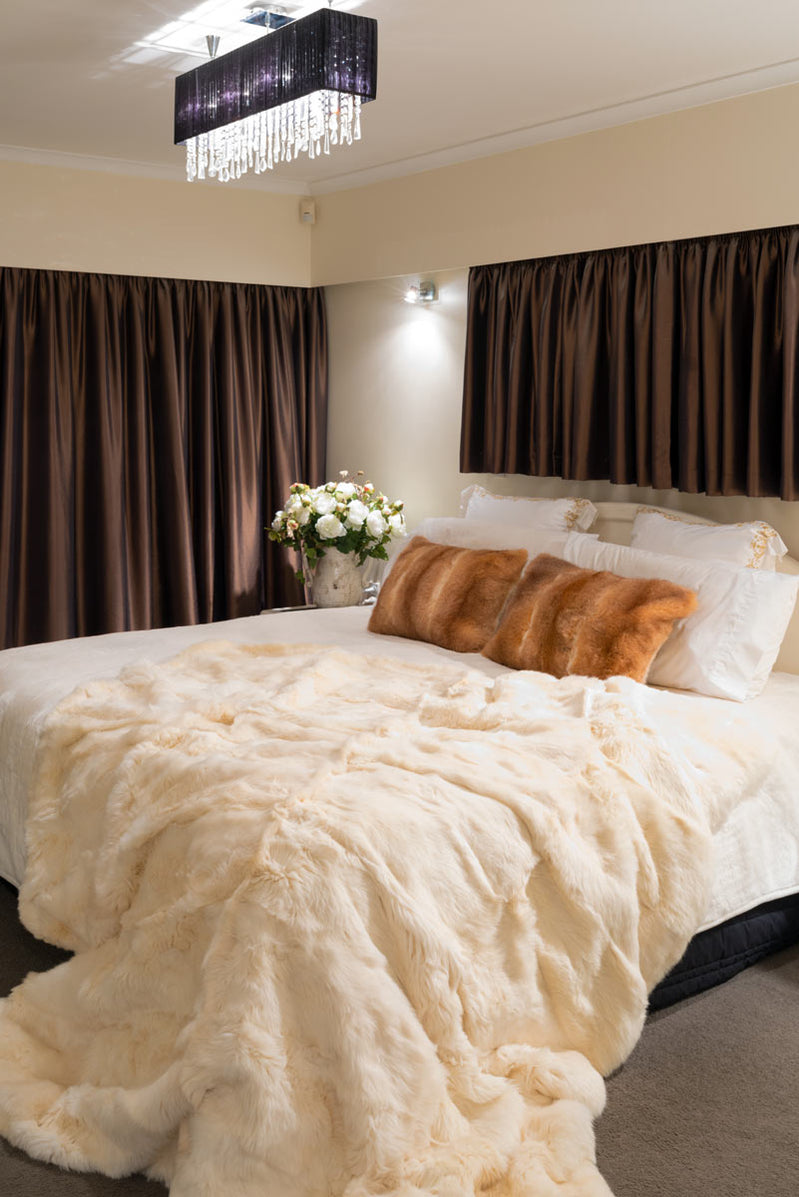 Possum Fur Bed Blankets | NZ Made Fur — Gorgeous Creatures
